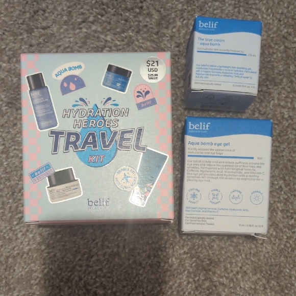 belif | Skincare | Belif Hydration Heroes Travel Kit Mini True Cream ...